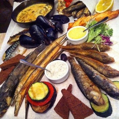 Ресторан ресторан Баркас. Fish&Grill на Владимирской в Киеве - меню ...